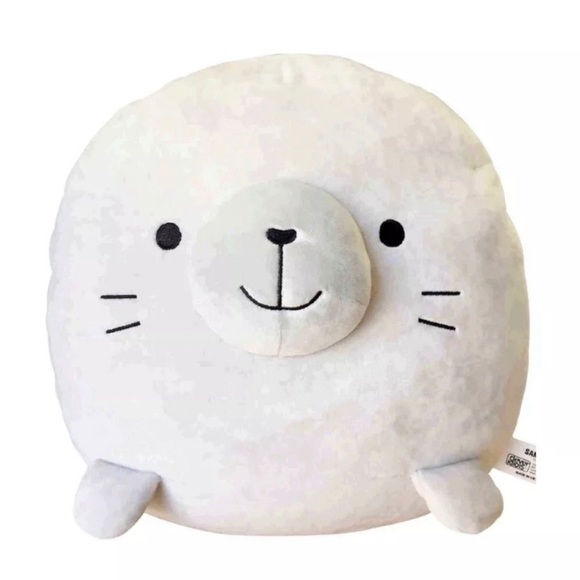 Samezu | Toys | Samezu Mochi Squishy 3 Plush Stuffedanimal Seal | Poshmark
